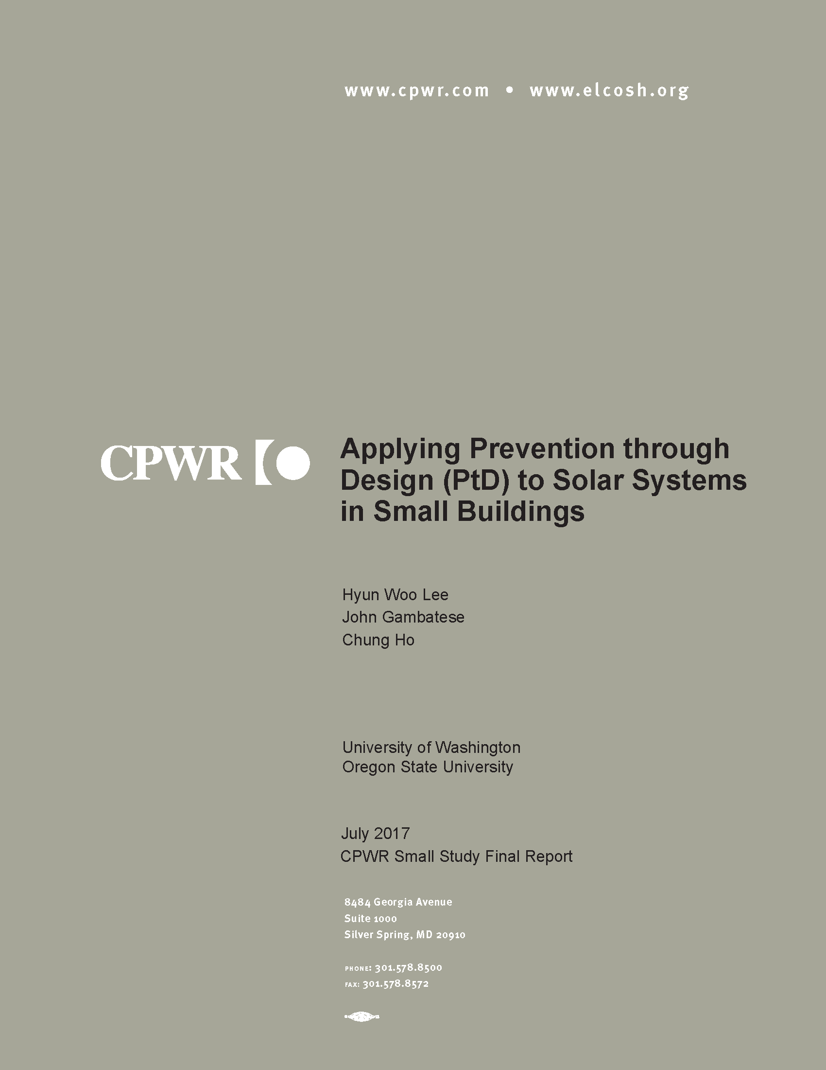Improving Solar Safety from the Design Process | CERC